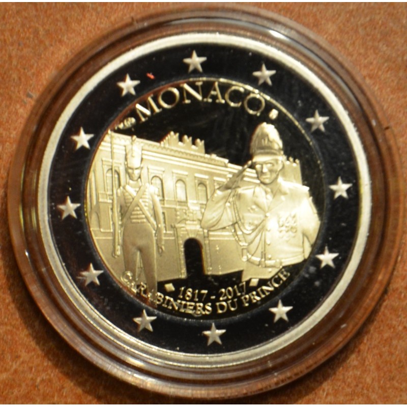 eurocoin eurocoins 2 Euro Monaco 2017 - Carabiniers du Prince (Proof)