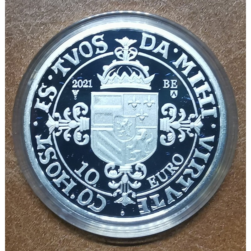 Euromince mince 10 Euro Belgicko 2021 - Carolus guilder (Proof)