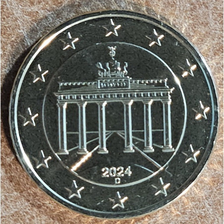 Euromince mince 50 cent Nemecko 2024 \\"D\\" (UNC)